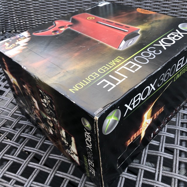 Microsoft Xbox 360 Elite Resident Evil 5 Limited Edition 120GB Red ...