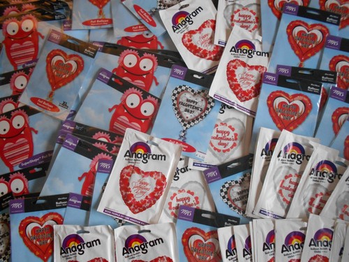 Mega Lot of 50 Assorted Helium Foil Balloons Wholesale Job Lot ...
