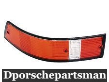 Porsche 911 / 912 / 930 Tail Light Lens (Black Trim) Left OEM NEW | eBay
