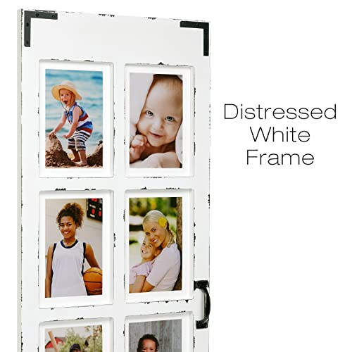 Window Picture Frame Holds Eight 4x6 or 5x7 Photos: Ready to Hang ...