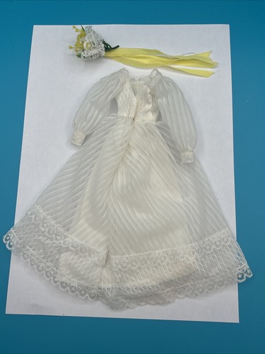 Vintage Mattel Barbie Wedding Fashions “Here Comes The Bride” #1416 TLC ...