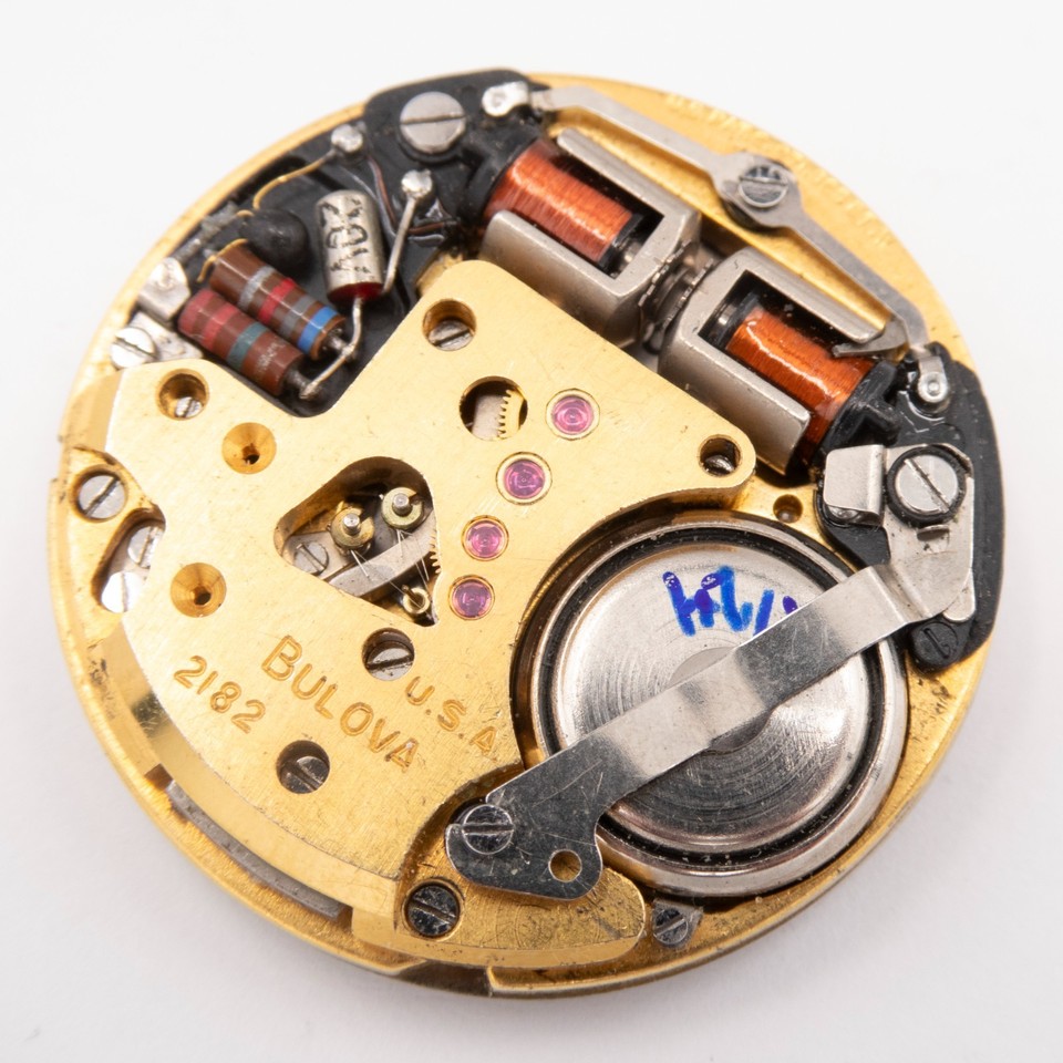 Vintage Bulova Accutron Caliber 2182 Electronic Wristwatch Movement | eBay