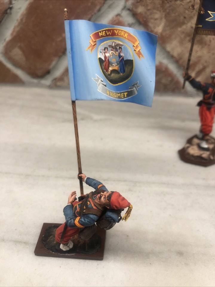 AeroArt St. Petersburg Civil War Lot ACW Union 5th NY Zouave Flag Lot ...