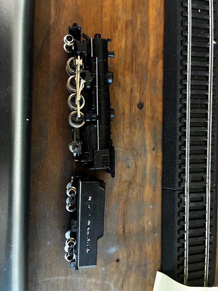 [T-N] Atlas N Scale #2180 NYC 2-8-2 Mikado Steam Locomotive Fully Wrk ...