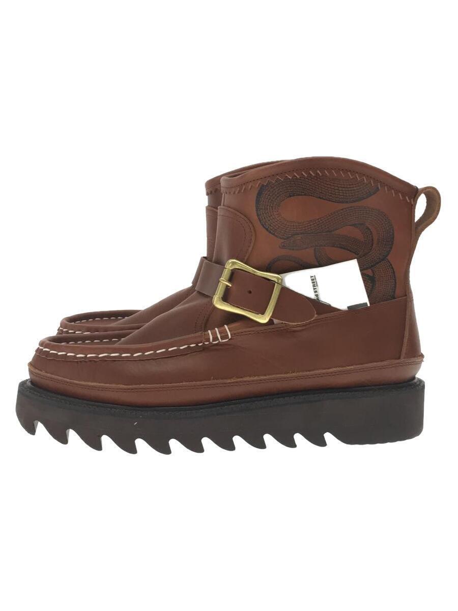 Hysteric Glamor Snake Loop/Moccasin Boots/-/Brown/Lea… - Gem