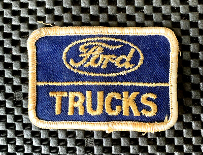 FORD TRUCKS EMBROIDERED SEW ON ONLY PATCH PICKUPS BOX TRUCKS BIG RIGS 3 ...