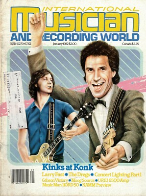 International Musician And Recording World January 1982 Kinks, Dregs ...