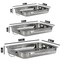 Set of 3 Stainless Steel Roasting Trays Pans Bakeware Dishwasher Safe ...