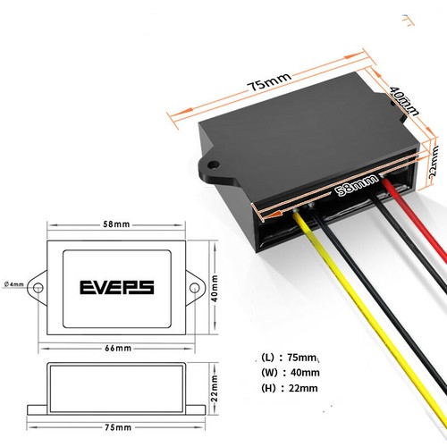 12V To 24V 72W 3A DC Power Step-Up Module 12V Up 24V Boost Converter | eBay