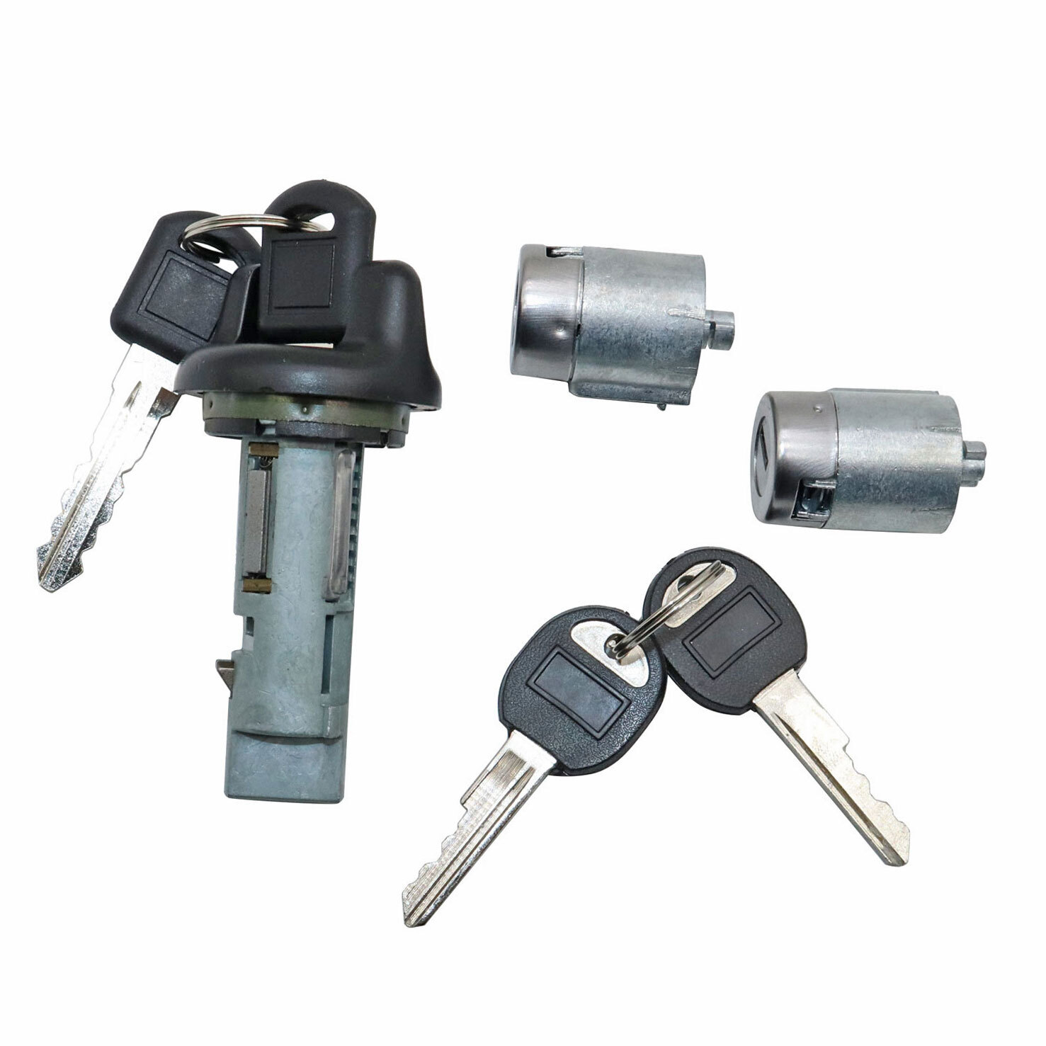 Fit Ignition Key Switch Cylinder & Door Lock Set 2 Keys Chevy GMC ...