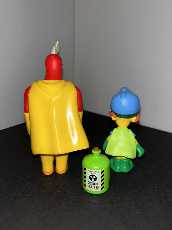 Simpsons World Of Springfield WOS Loose From Playset Radioactive Man ...