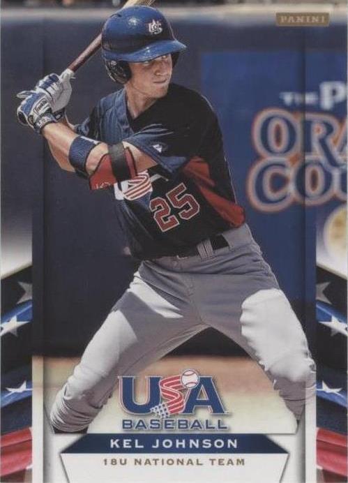 2013 Panini USA Baseball Box Set - Kel Johnson #33 (RC) for sale online ...