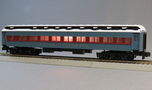 LIONEL AMERICAN FLYER POLAR EXPRESS PUPPET COACH CAR S GAUGE 2217050 6 ...