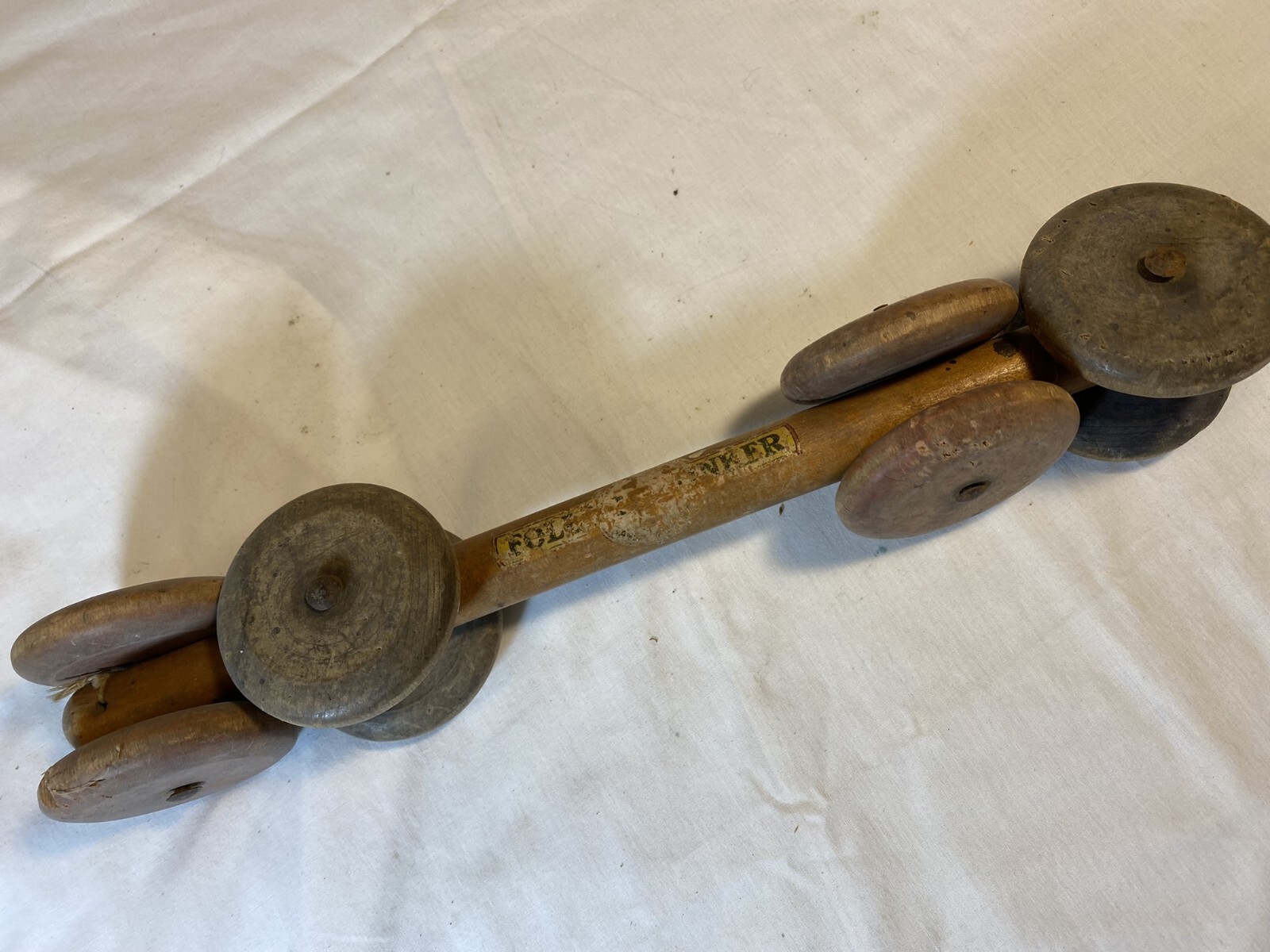 Wood Pull 1920's Rare Antique Follo Me Tinker Toy Tinker Toy Company | eBay