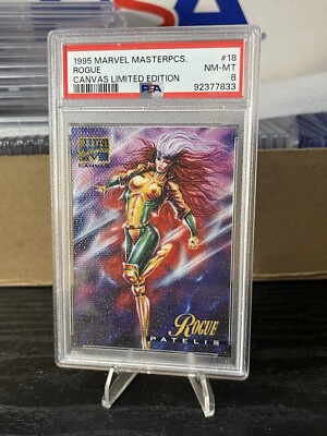 1995 Marvel Masterpieces Canvas Limited Edition ROGUE OF THE X-MEN ...