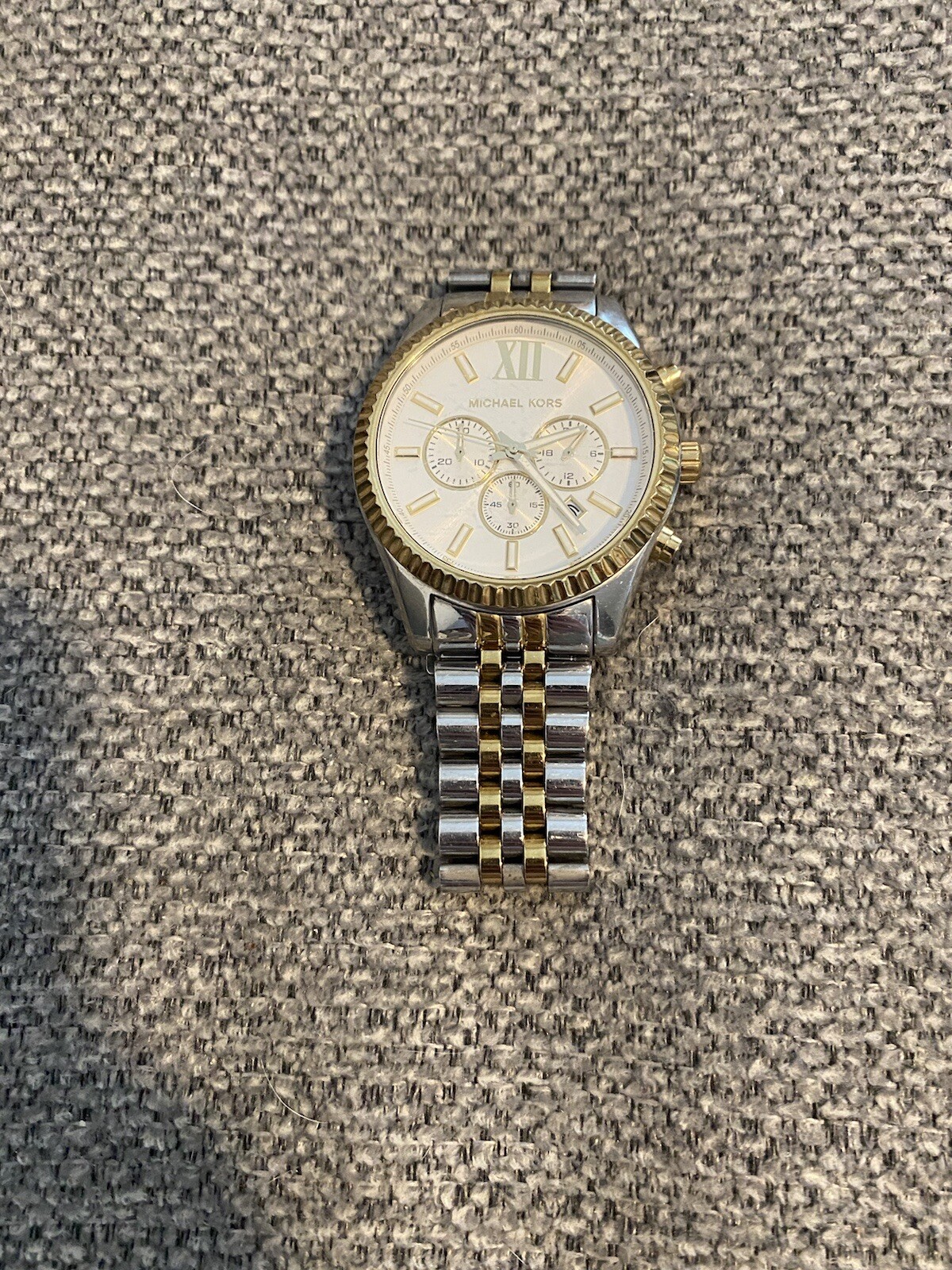 Michael Kors Lexington MK5955 Women Chronograph Stain… - Gem