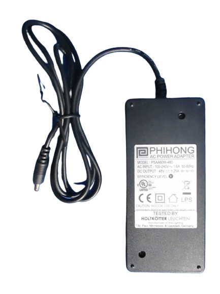 Phihong AC/DC Power Adapter 48V 1.25A PSA A60W-480 w/Power Cord 60W | eBay