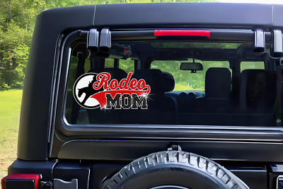 Rhinestone Rodeo Mom Decal Window Tumbler Custom colors | eBay