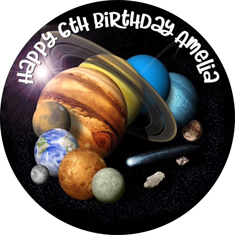 Unique Edible Solar System