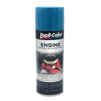 Dupli-Color Engine Paint High Temp Enamel Gloss Chrysler Blue 12 oz ...