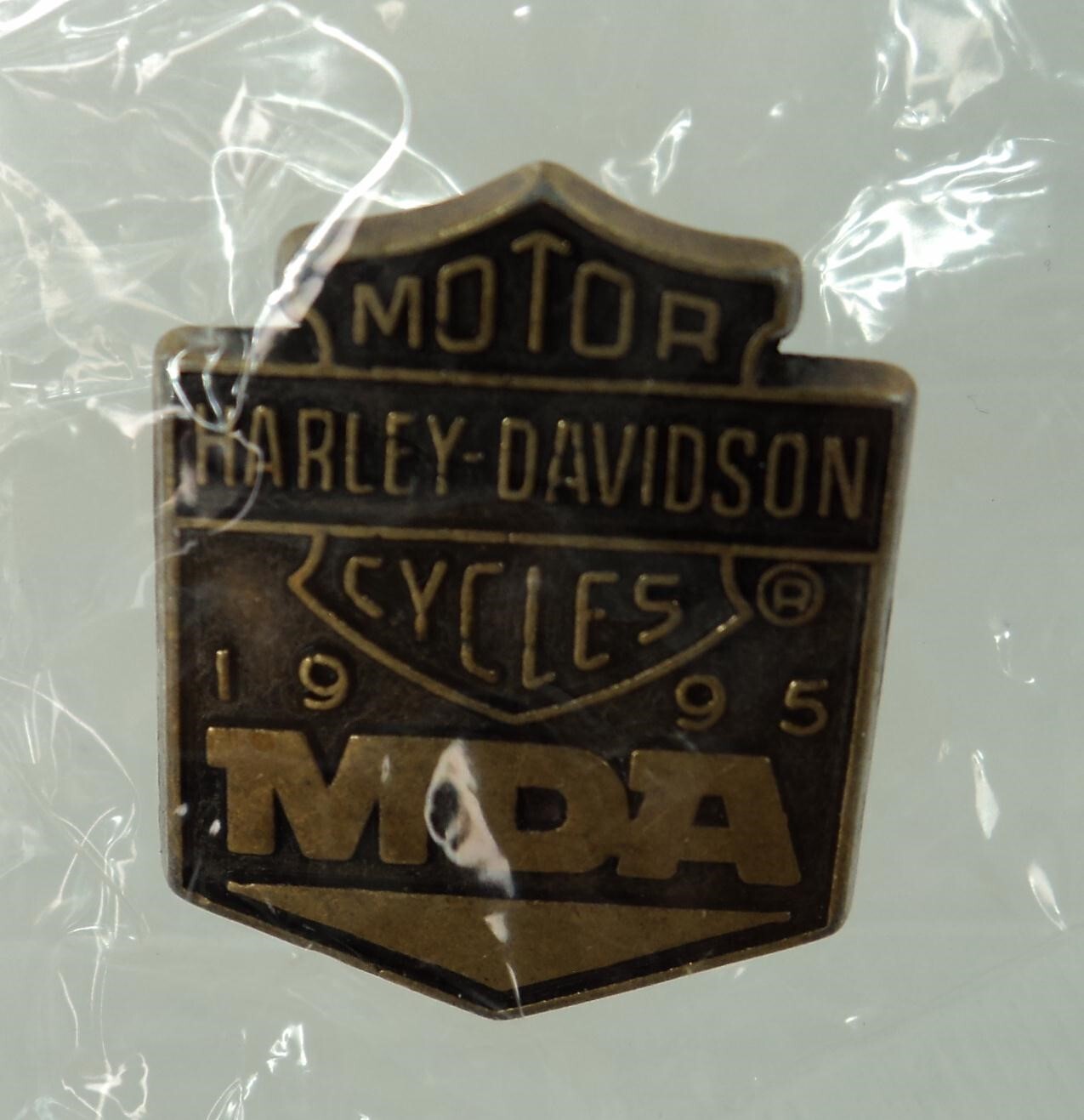 Vintage Harley Davidson 1995 MDA Pin - New in Package | eBay