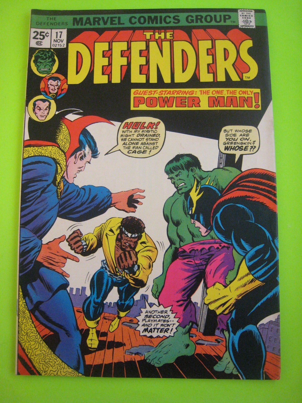 DEFENDERS 17 - 1ST APPEARANCE of the WRECKING CREW Marvel 1974 VF | eBay