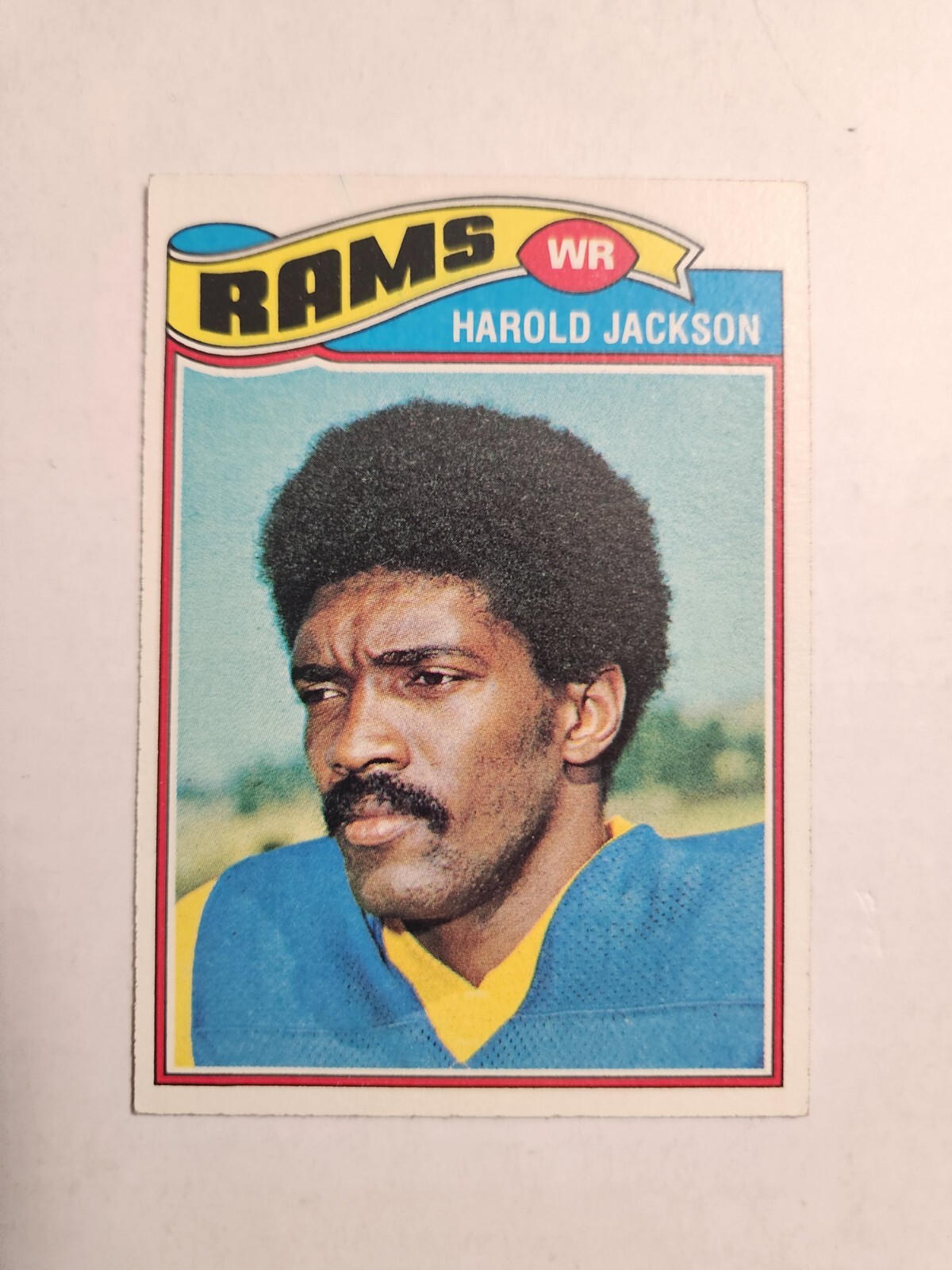 harold jackson 1977 TOPPS #445 RAMS WR | eBay