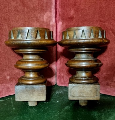 Finials - Walnut - 2