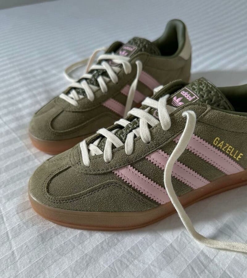 adidas Womens Gazelle Indoor “Strawberry Matcha” 8.5w / 7.5M JH6475 ...