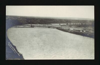 Big dam at Bassano Alberta Bassano Dam on Bow River Alberta Old Photo ...