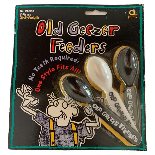 Old Geezer Feeders Gag Gift Amscan Goofy Gadgets Birthday Gift Old Age ...