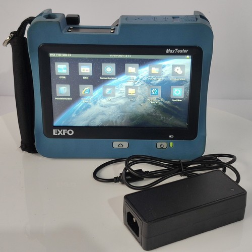 EXFO MaxTester MAX-730C-SM8-EA 1310 / 1550, 1650 LIVE PON/metro/FTTx SM ...