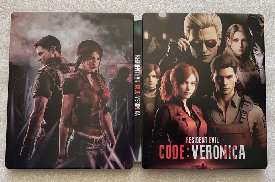 New Rare Limited Edition Resident Evil Code Veronica Steelbook Case ...