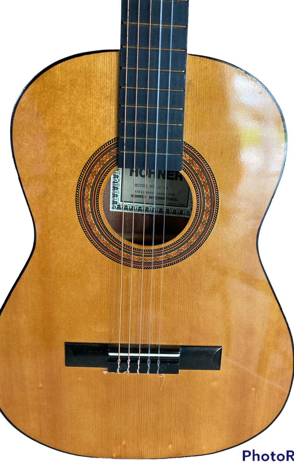 Vintage Classical Hohner Small Guitar - Model Number MC-04. | eBay