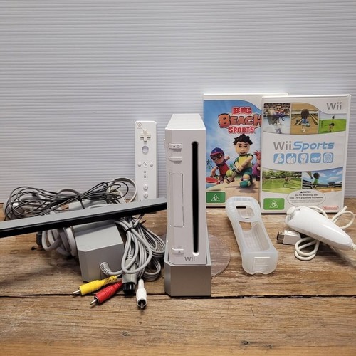 Nintendo Wii Console Bundle Wii GC Gamecube Comp Sports PAL TESTED FREE ...
