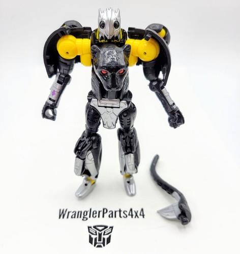 Transformers 2021 WFC Kingdom Shadow Panther Deluxe Class Figure w ...