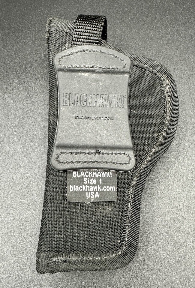 Holster Size 1 RH for 3"-4" Barrel Medium Auto Black USA Blackhawk ...
