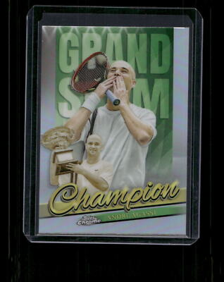 2024 Topps Chrome Tennis #GSC-AA Andre Agassi Champion Refractor | eBay