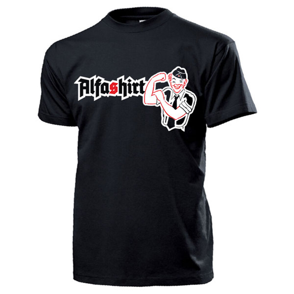 ALFASHIRT Tiger Kommandant Panzer Fible Wh Soldat Uniform - T Shirt ...