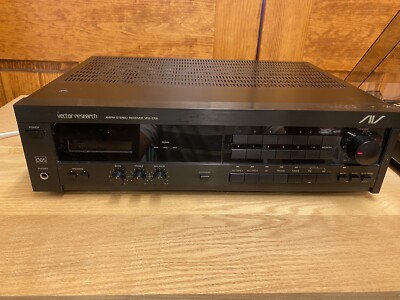 Vintage VECTOR RESEARCH VRX-2700 AM/FM STEREO RECEIVER 1988 Tested ...