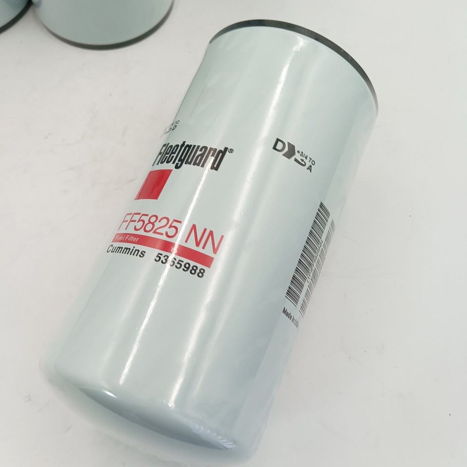 6 Pack FF5825NN Fleetguard Fuel Filter NanoNet X15 Fits For Cummins ...