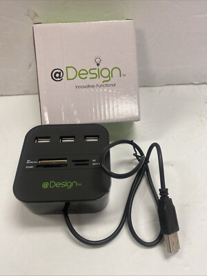 @ Design All In One Multi Card Reader With 3 USB Ports | eBay