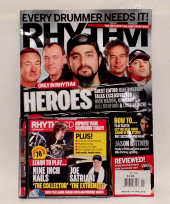 Rhythm Magazine IANUARY 2007 * DRUMMER NEEDS IT * with CD | eBay