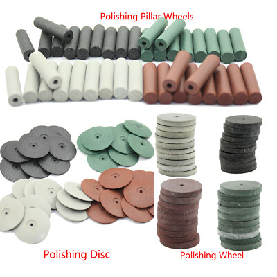 Rubber Points Polishing Pillar Wheels/ Disc/ Wheel For Dental Jewelry ...