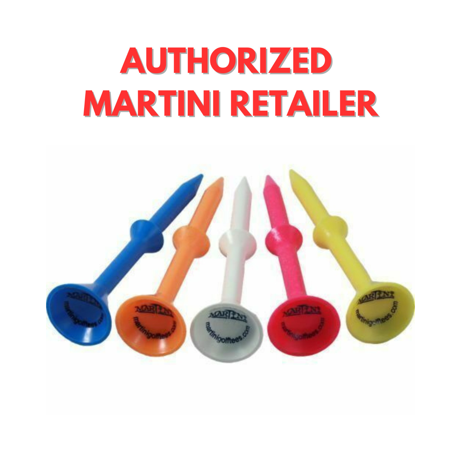 3 1/4" Martini Step Golf Tees or 3 1/4" Martini Regular Tees .....Many ...
