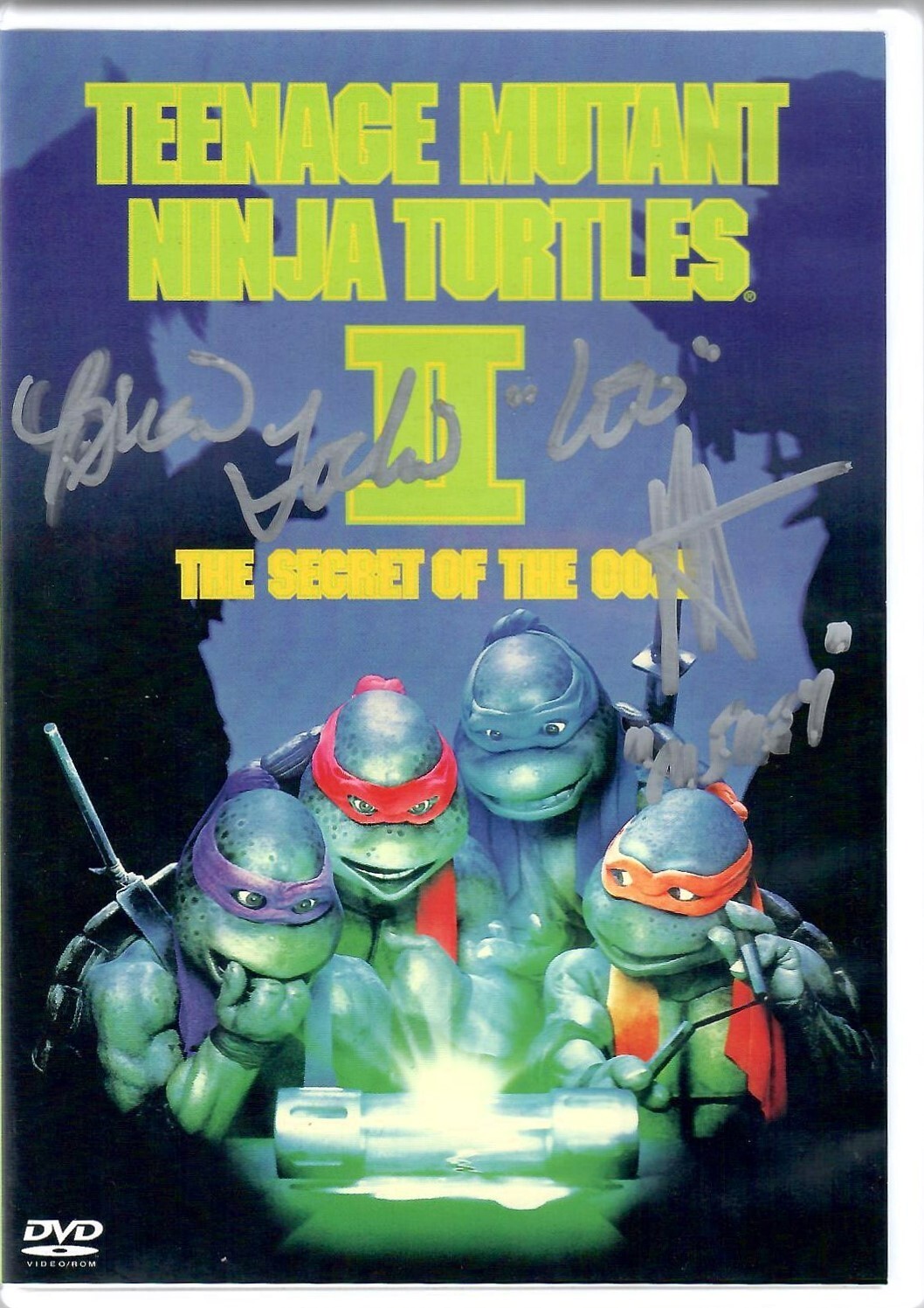 Tochi Rist autographed signed inscribed DVD JSA COA Teenage Mutant ...