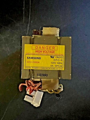 Genuine OEM GE HV Transformer for Microwave WB27X10868 | eBay