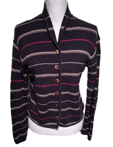 Vintage Harold’s Cardigan Sweater 100% Cotton Cottagecore Cozy Trad ...
