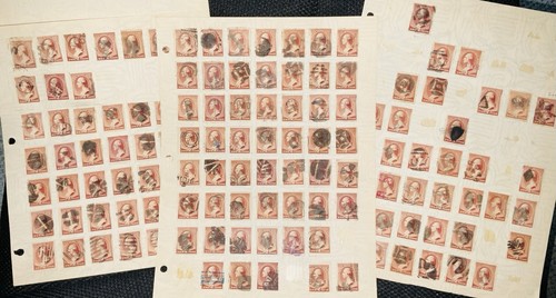 US Stamp FANCY CANCEL COLLECTION w/Many Rare & Special Cancels!! SEE ...