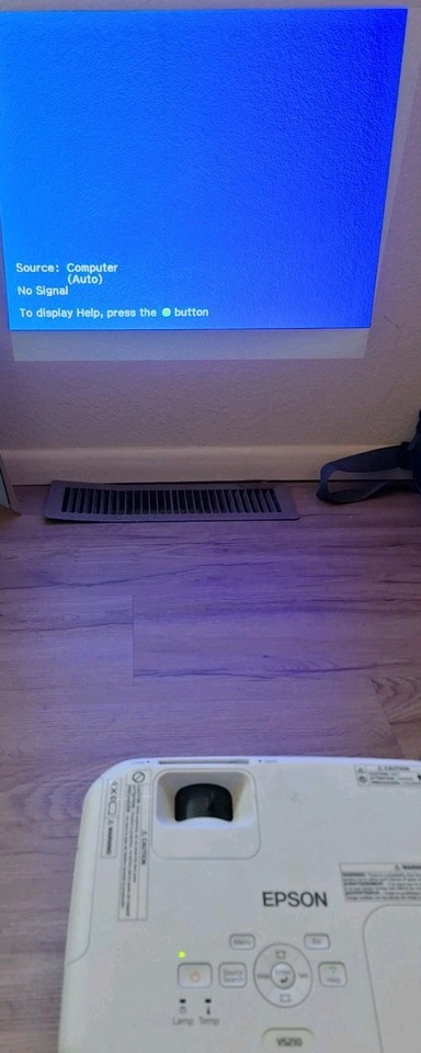 Epson H433A VS210 LCD Projector w/Remote Control | eBay